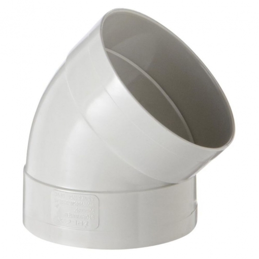 Ausplastics DWV 45 Degree Plain F&F Bend 100mm [45 units @$3.20] - PVC ...